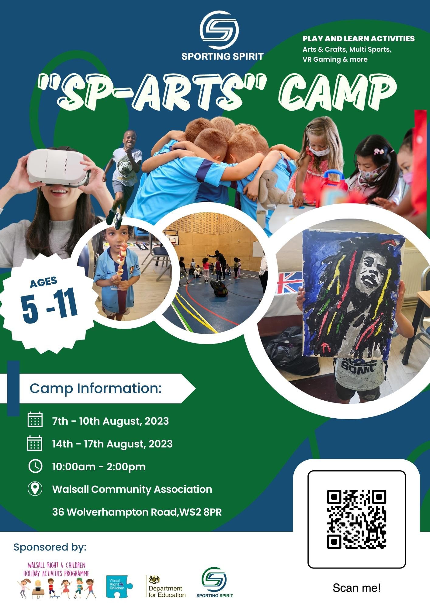 “SP-ARTS CAMP” – SPORTING SPIRIT