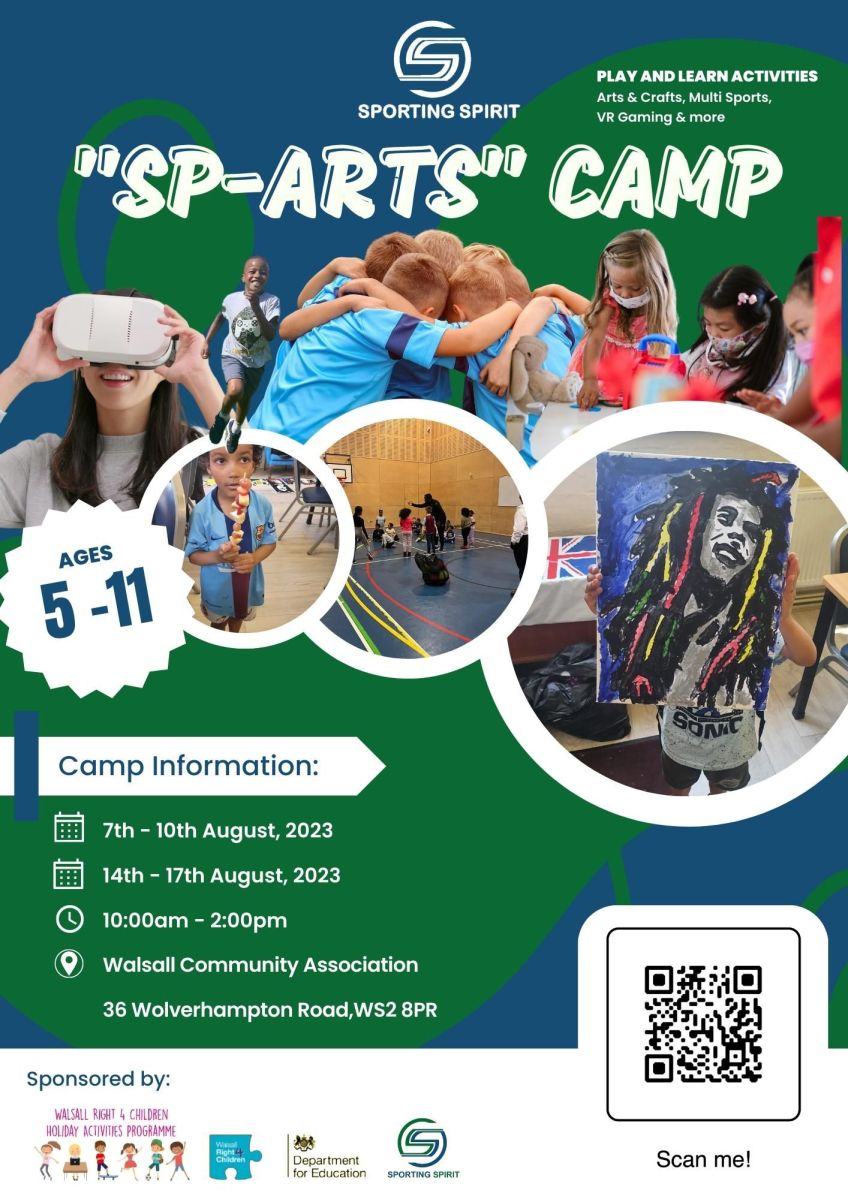 “SP-ARTS CAMP” – SPORTING SPIRIT