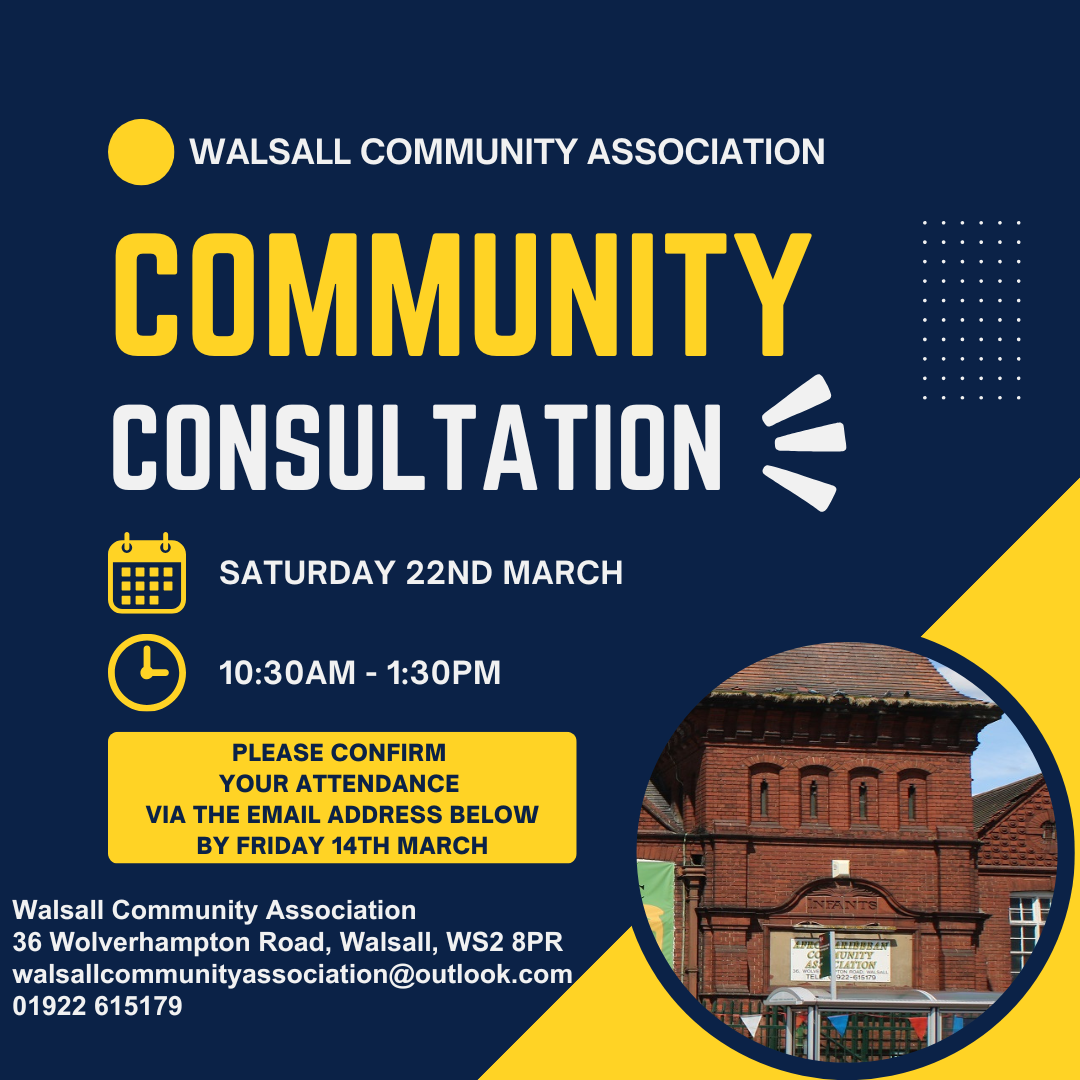 Walsall Community Association Community Consultation